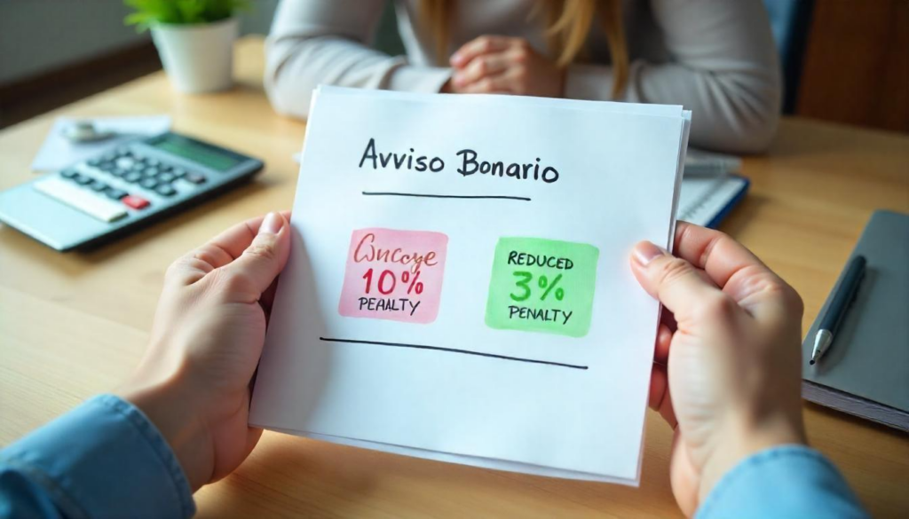 Avvisi bonari: sanzioni ridotte al 3% - Commercialista.it